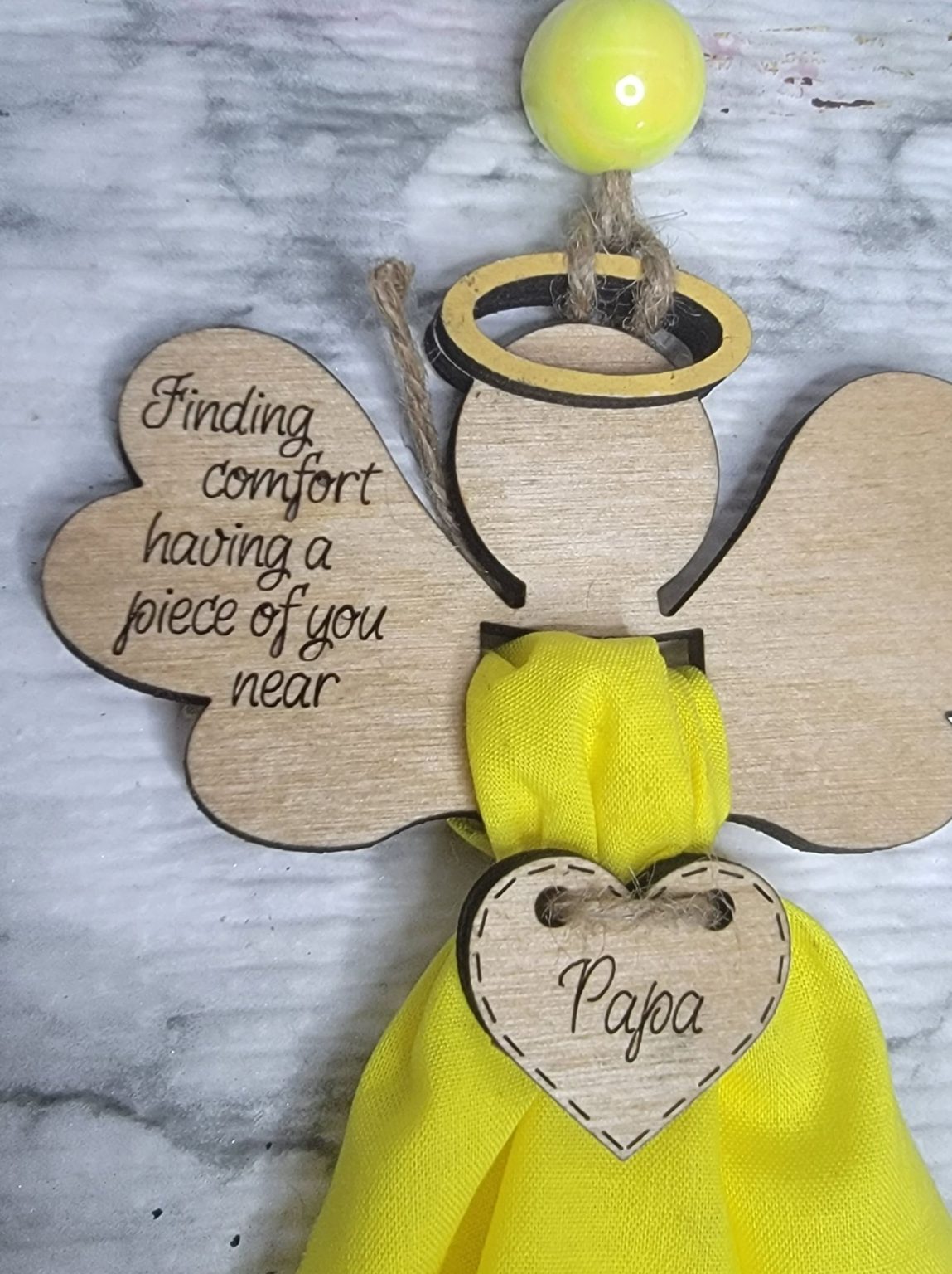 Memorial Angel Ornaments or Rearview Mirror Hangers DIY - TnE Creations
