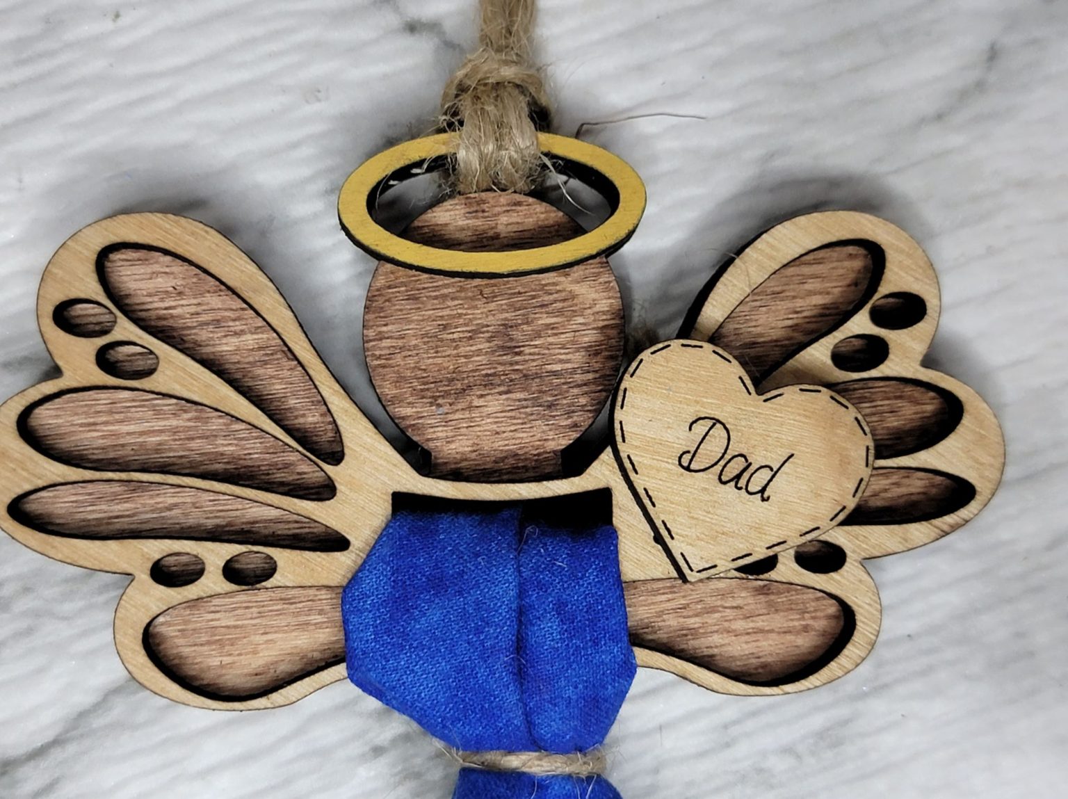 Memorial Angel Ornaments or Rearview Mirror Hangers DIY - TnE Creations
