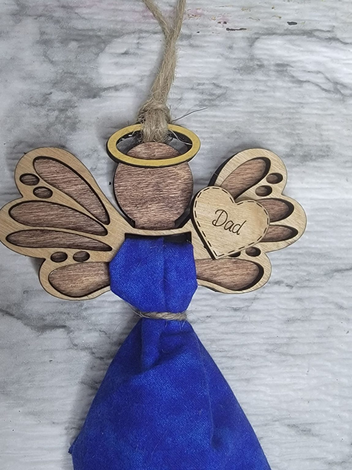 Memorial Angel Ornaments or Rearview Mirror Hangers DIY - TnE Creations